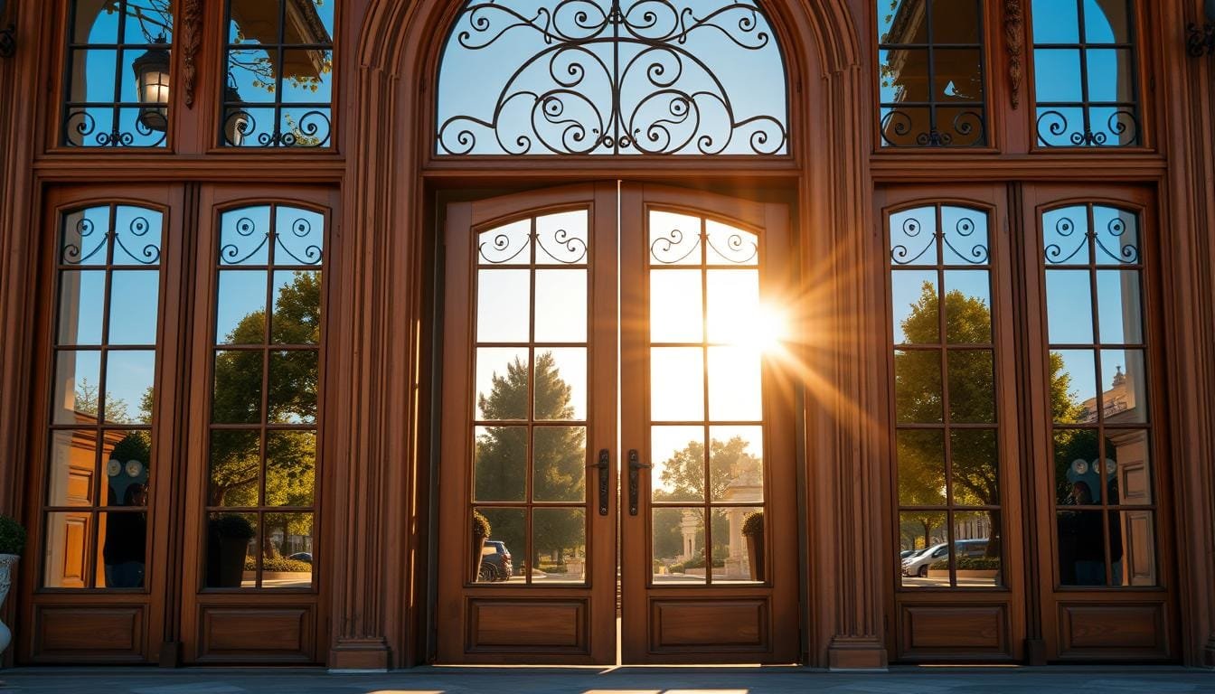 What are the benefits of French doors?