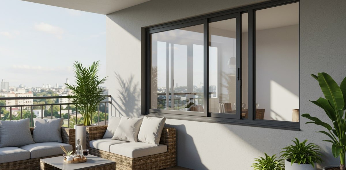 Aluminium Sliding Windows Latest Designs & Price in India